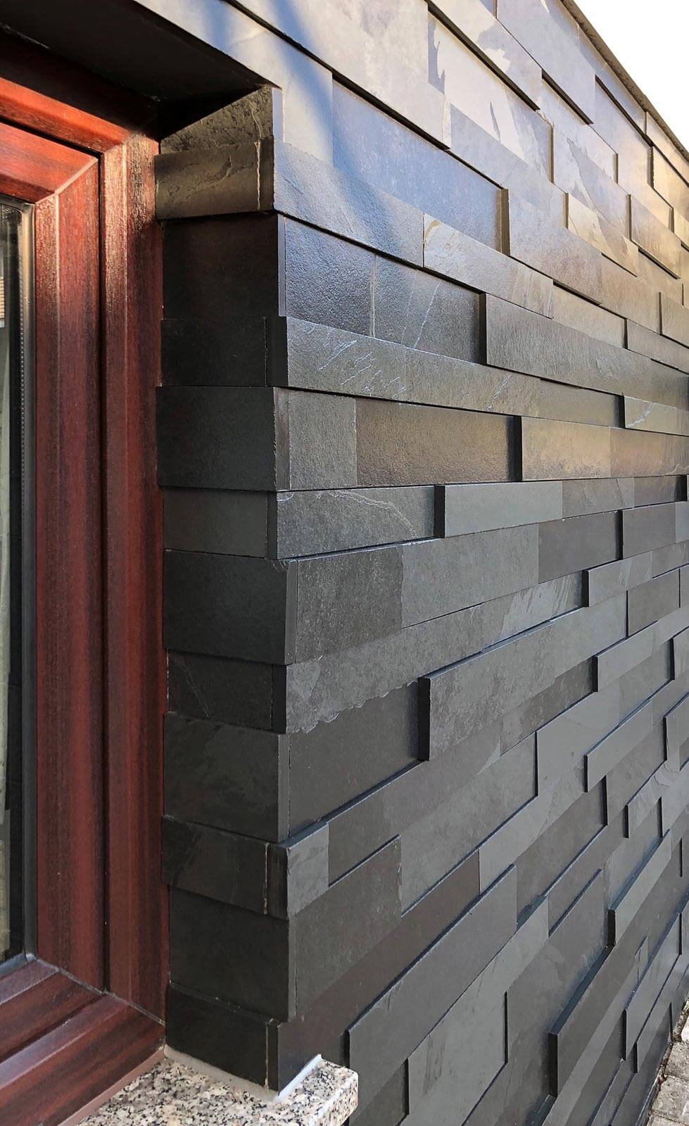 Фасадний сланець "Samaca Foz Coa" | Клейовий метод | "Dafa", Київ